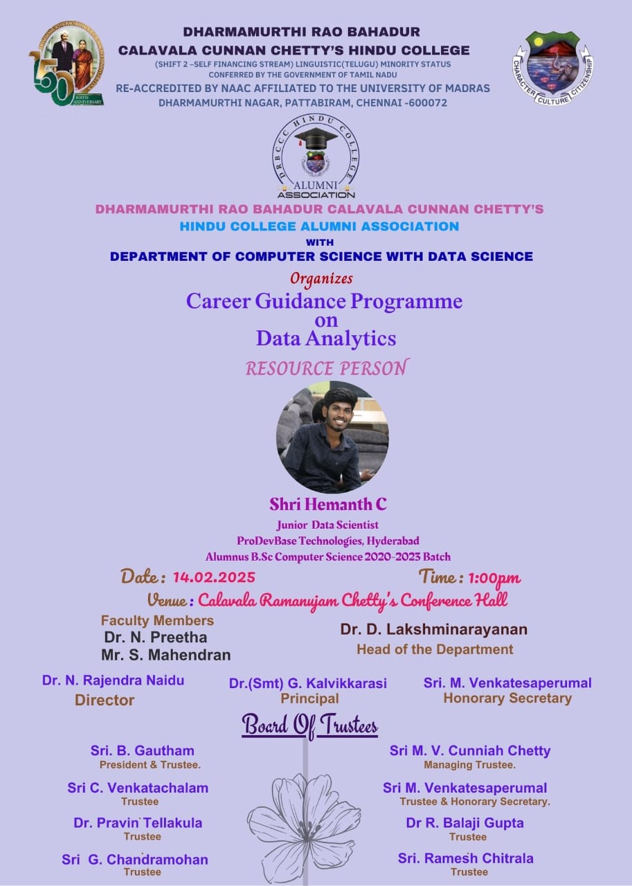 B.sc Electronics with Artificial Intelligence - drbccchinducollege.edu.in